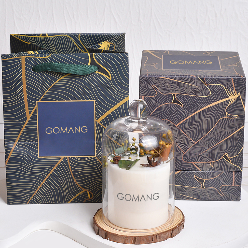 Dried Flower Scented Candle -Gift Pacakg